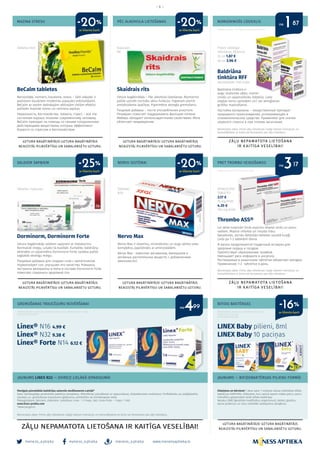 Meness Aptieka akcijas avīze - decembris 2016 | PDF