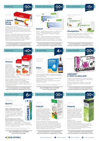 Meness Aptieka akcijas avīze - decembris 2016 | PDF