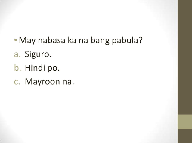 Maayos na Pagtatanong at Pagsagot sa Tanong | PPTX