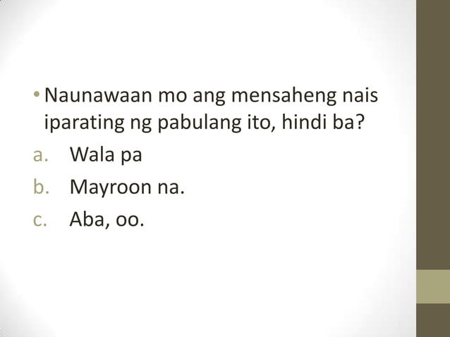 Maayos na Pagtatanong at Pagsagot sa Tanong | PPTX