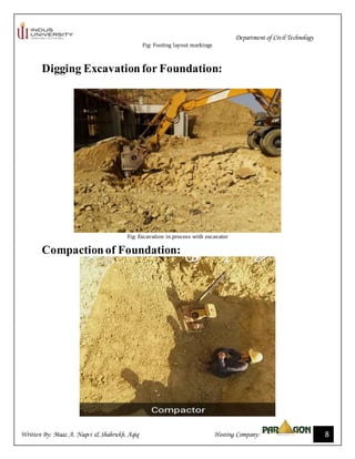 Summer Internship Report Civil Engineering | DOCX