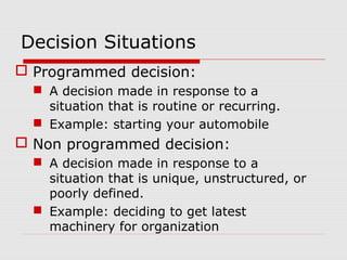 Planning & Decision making | PPT