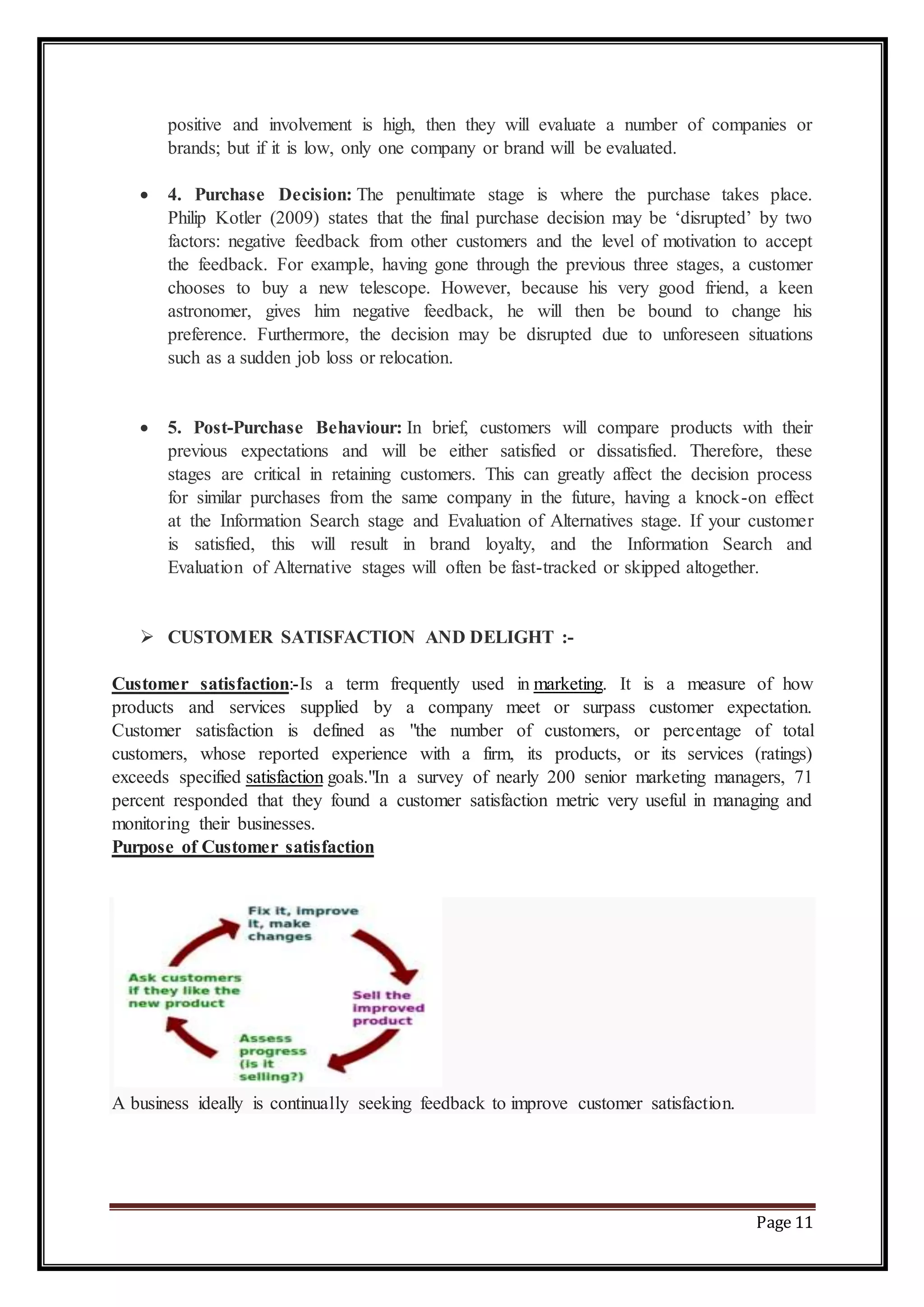 Customer Satisfaction Project | DOCX