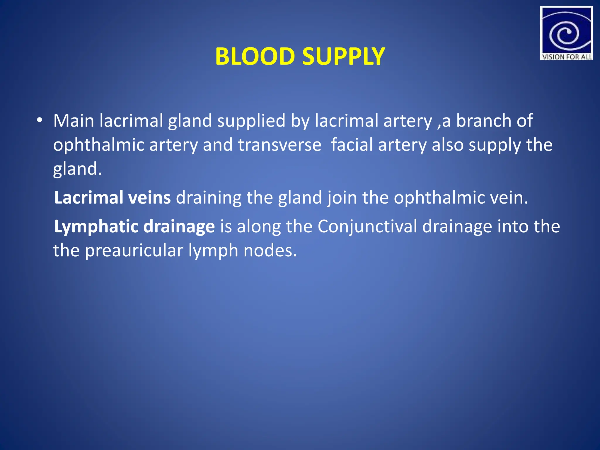 lacrimal system ppt | PPTX
