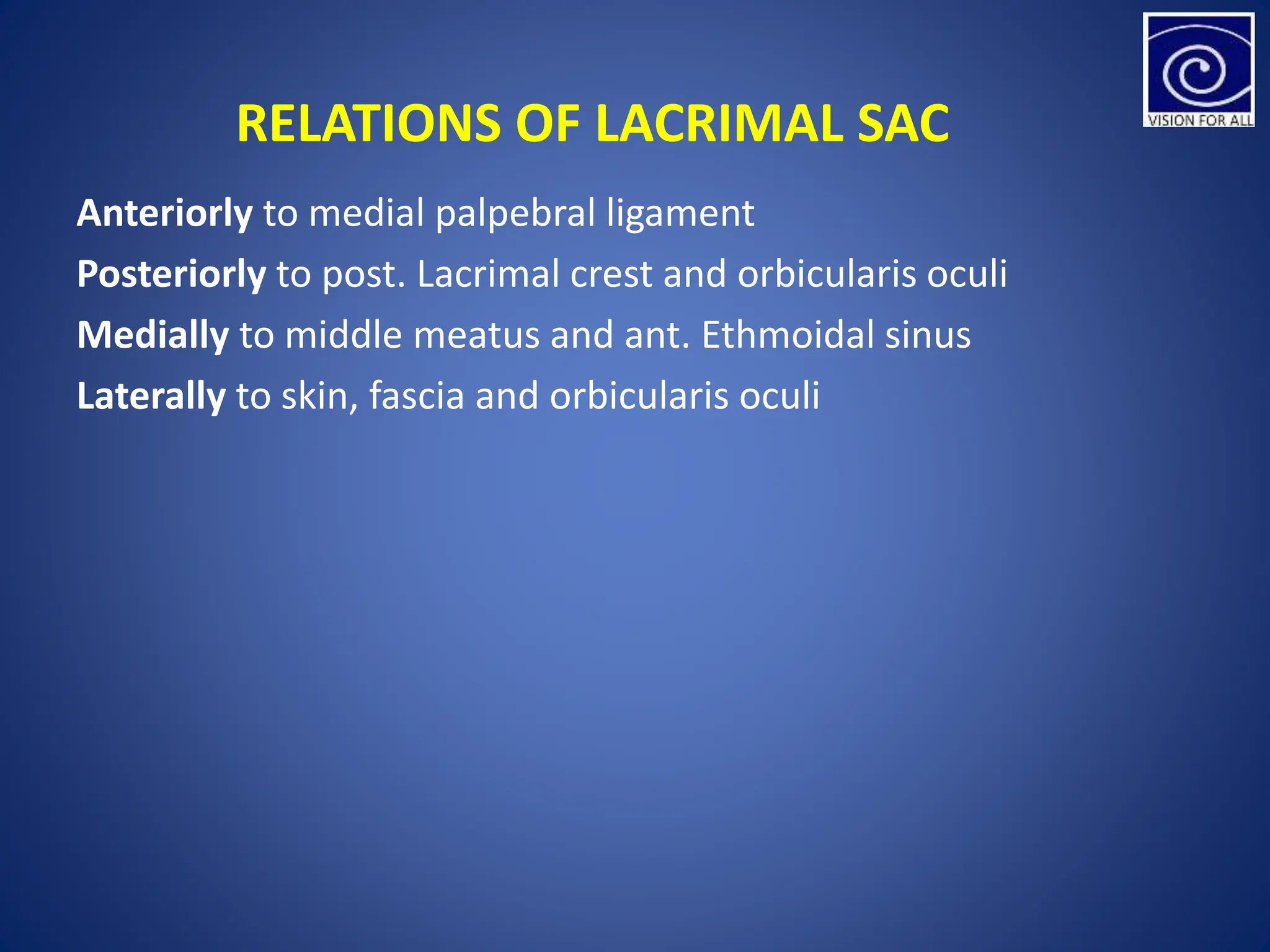 lacrimal system ppt | PPTX
