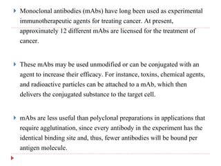 MONOCLONAL ANTIBODIES-HYBRIDOMA TECHNOLOGY-APPLICATIONS | PPTX