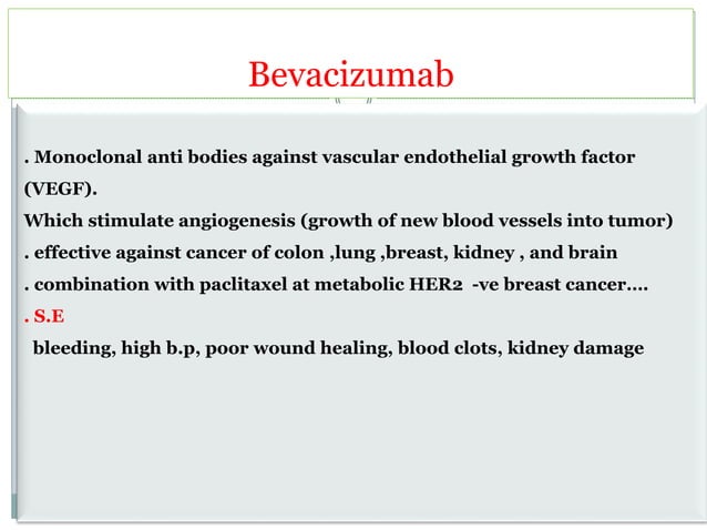 monoclonal antibody drugs(MAB)(Anticancer) | PDF