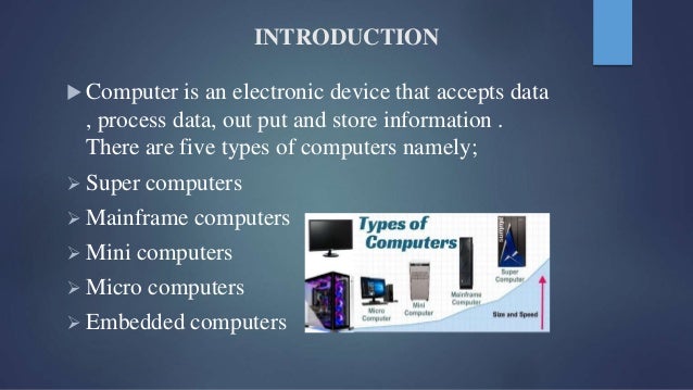 Types computers | PPTX