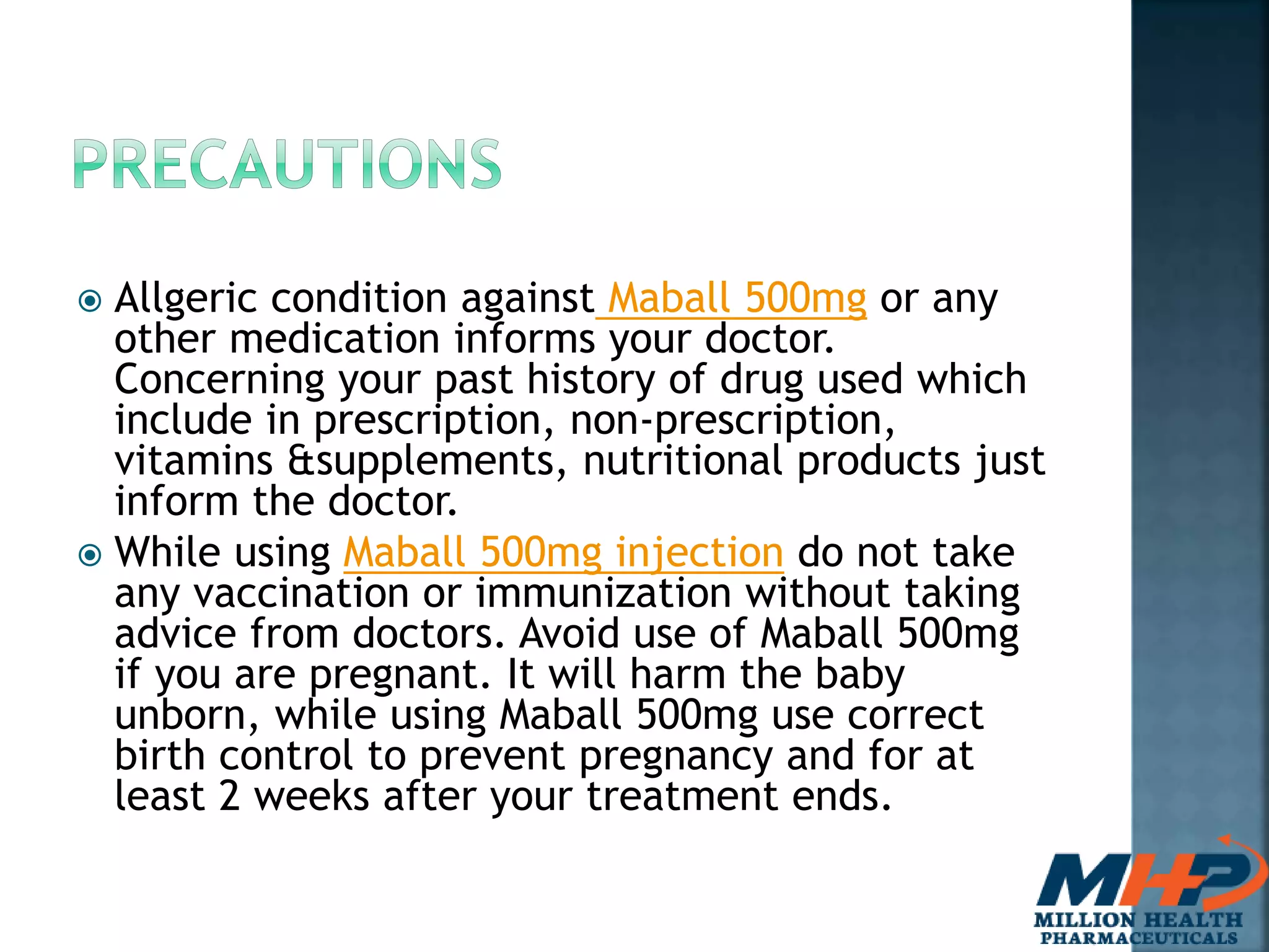 Maball 500 mg (rituximab) injection | PPT