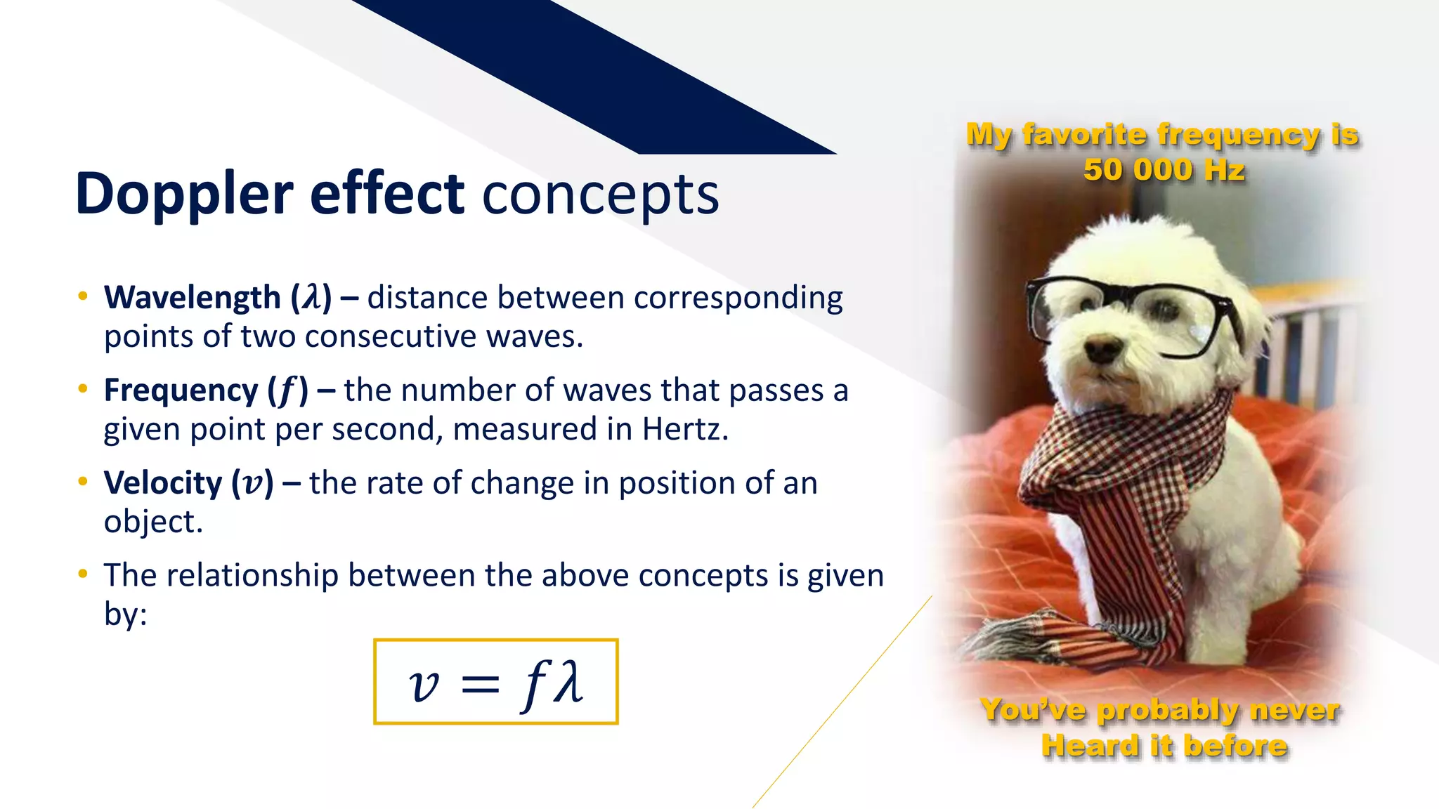 Doppler affect for Sound | PPTX