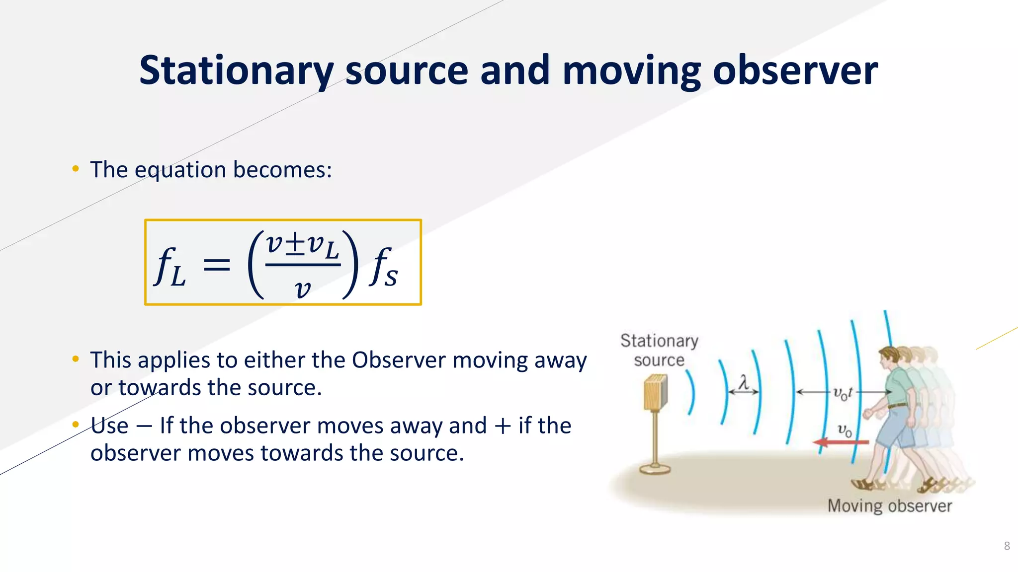 Doppler affect for Sound | PPTX