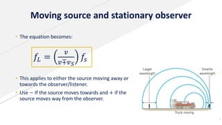 Doppler affect for Sound | PPTX