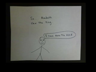 Macbeth in Stick Figures: by Shakespeare, adapted by Constance Vidor | PPT