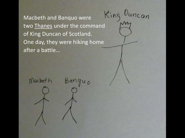 Macbeth in Stick Figures: by Shakespeare, adapted by Constance Vidor | PPT