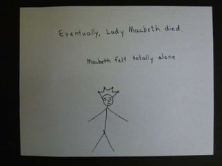 Macbeth in Stick Figures: by Shakespeare, adapted by Constance Vidor | PPT