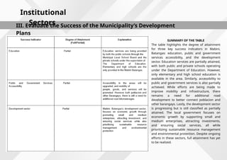 analyzing the comprehenisive development plan and comprehensive land ...