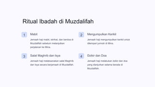 WAJIB HAJI MABIT DI MUZDALIFAH. pptx | PPTX