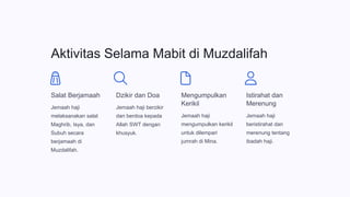 WAJIB HAJI MABIT DI MUZDALIFAH. pptx | PPTX