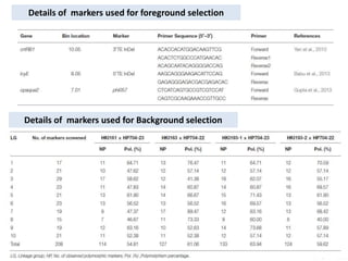 Marker Assisted Breeding in Maize | PPTX