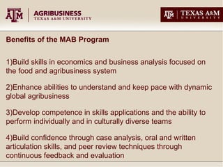 MAB Program Overview | PPT
