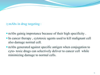 Monoclonal antibodies | PPTX | Chemistry | Science
