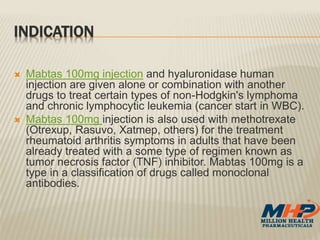 Mabtas 100mg | PPTX