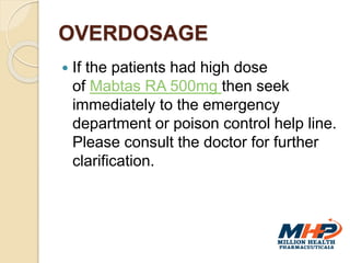 Mabtas ra 500mg injection | PPT