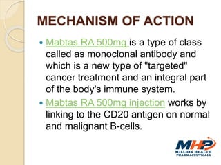 Mabtas ra 500mg injection | PPT