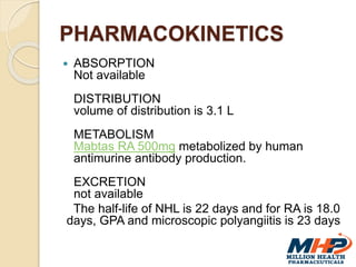 Mabtas ra 500mg injection | PPT