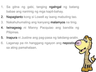 Mabuhay ka Anak ko | PPT