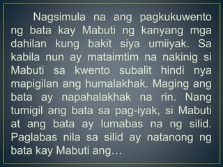 Mabuti | PPTX