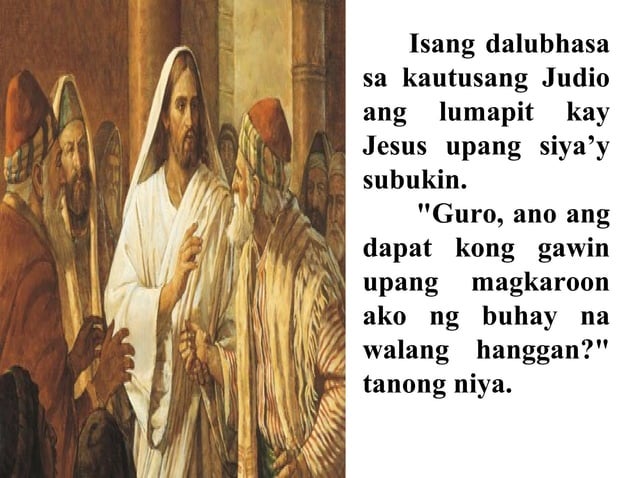Ang Parabula ng Mabuting Samaritano