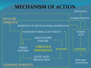 methyl alchol poisoning | PPTX
