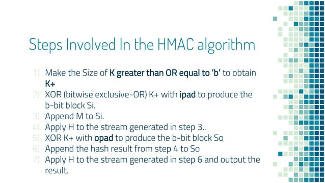 MAC-Message Authentication Codes | PPTX | Information and Network ...