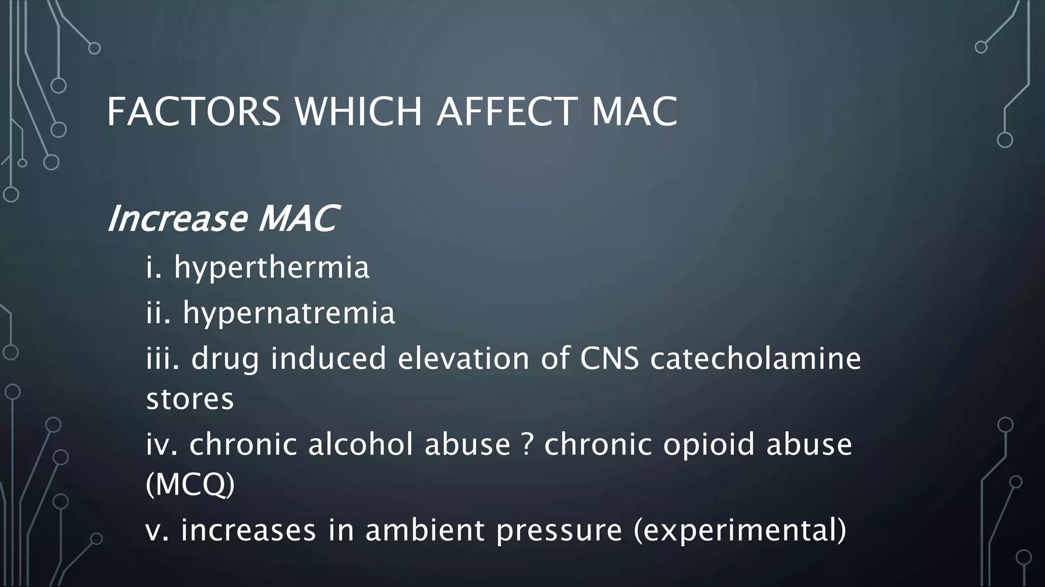 Minimum Alveolar Concentration | PPTX