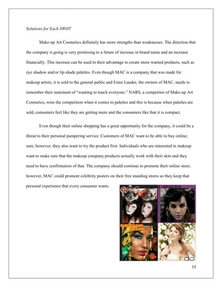 Mac cosmetics | PDF