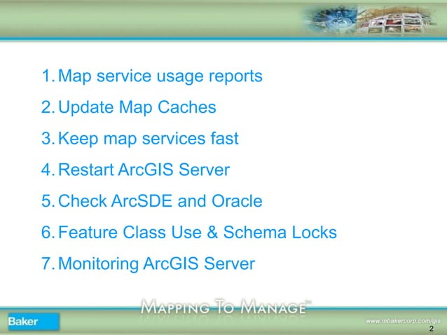 ArcGIS Server Tips and Tricks, MAC-URISA2010 | PPT