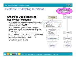 IBM Rational Software Conference 2009: Modeling, Architecture ...