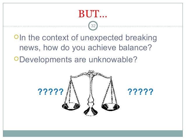 Mac201 Objectivity and impartiality 2014