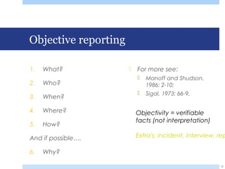 Mac201 Objectivity, impartiality, balance lecture 2015 | PPT