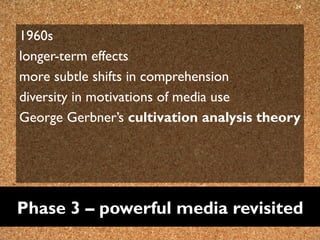 The persistent case of media effects research [lecture 2011] | PPT