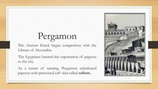 The Evolution of Books | PPTX