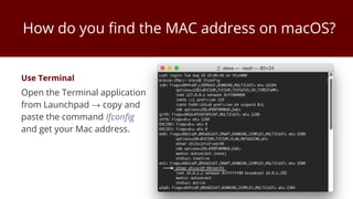 MAC Address – All you Need to Know About it | PDF