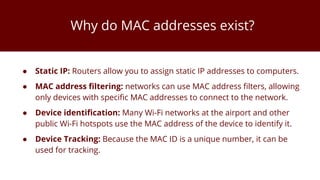 MAC Address – All you Need to Know About it | PPT