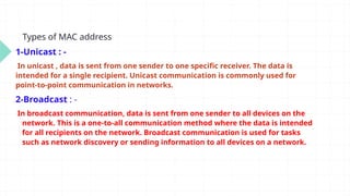 MAC address (Moaz Mohamed )MAC address (Moaz Mohamed ).pptx