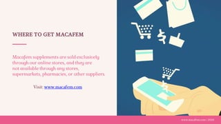 Macafem Reviews 2020 | PPT