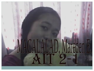 Macalalad, Tree Structure | PPT | Databases | Computer Software and Applications