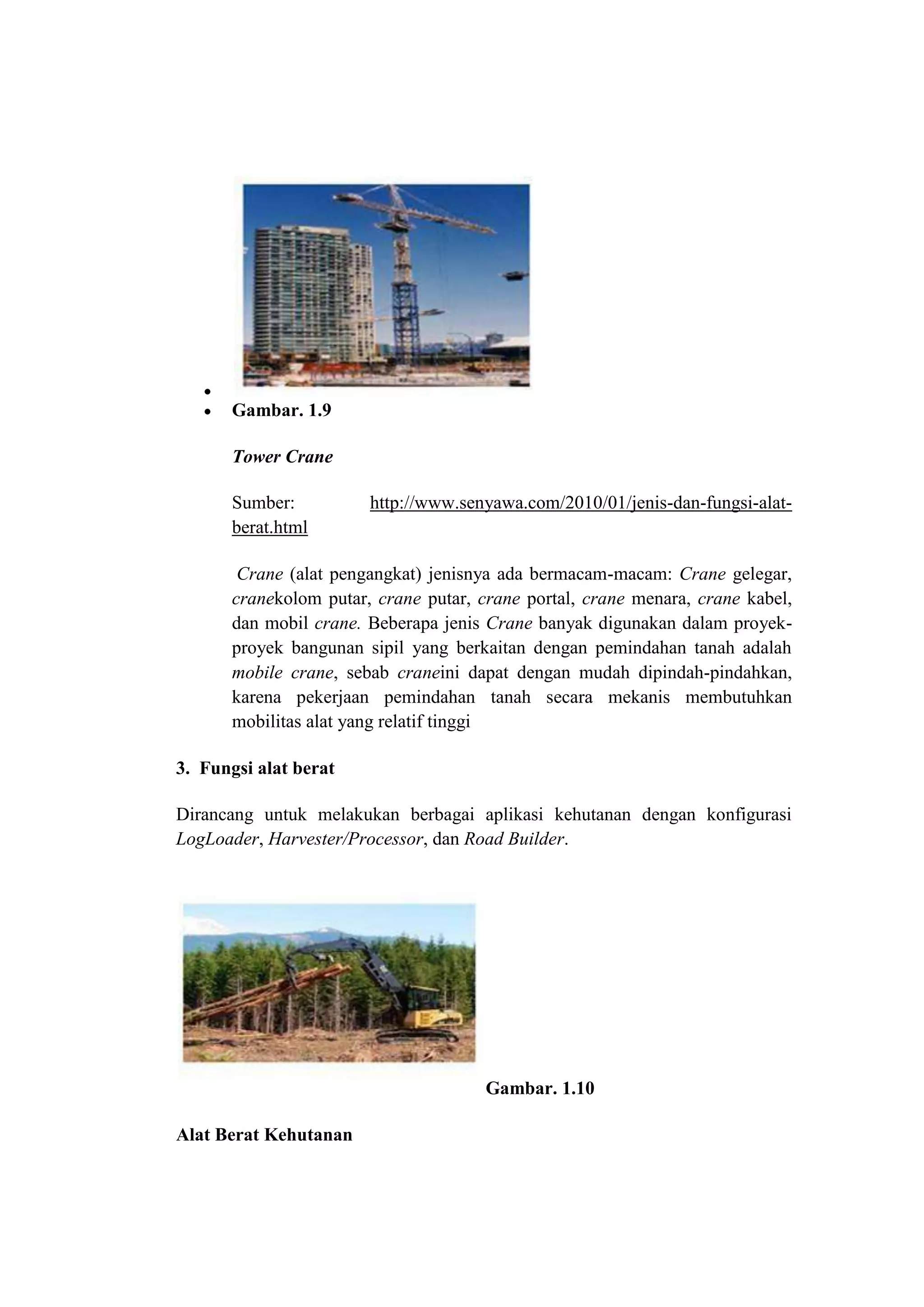 Macam macam alat berat | DOCX