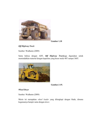 Macam macam alat berat | DOCX