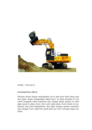 Macam macam alat berat | DOCX